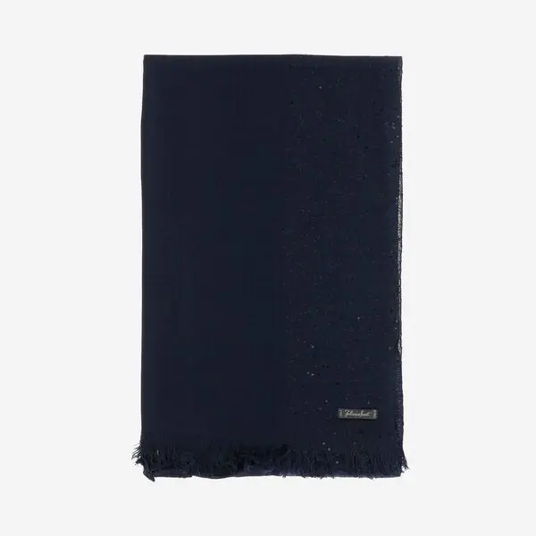 Faliero Sarti New Dalila Scarf With Sequins - Black