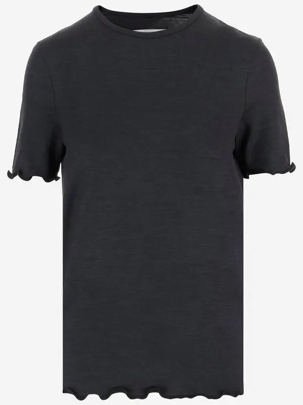 JIL SANDER Silk Blend T-shirt