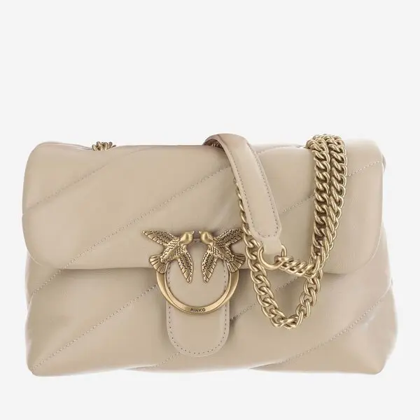 Pinko Love Classic Puff Bag - Beige