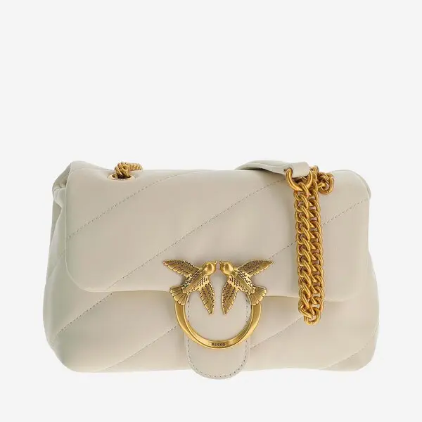 Pinko Love Mini Puff Bag - White