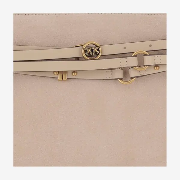 Pinko Mini Belt Bag - Beige