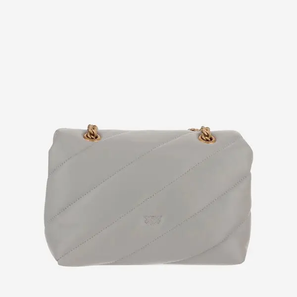 Pinko Love Mini Puff Bag - Grey