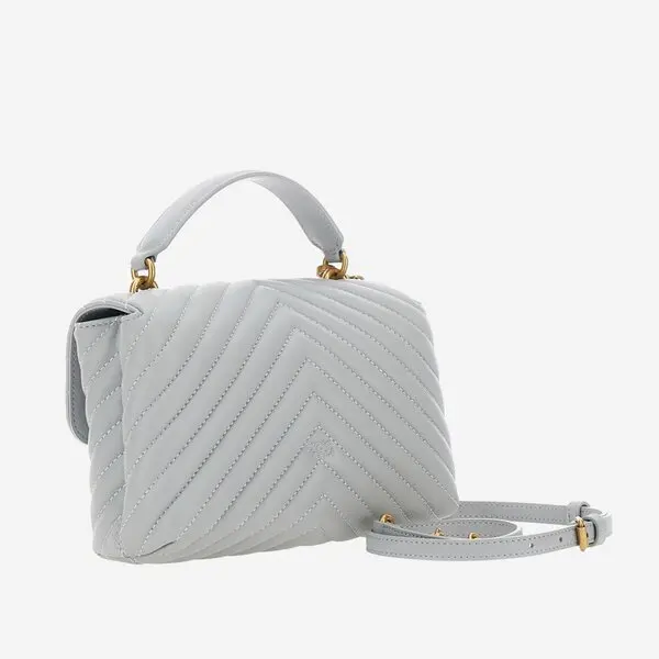 Pinko Love Lady Puff Big Bag - Grey