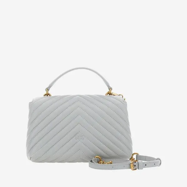 Pinko Love Lady Puff Big Bag - Grey
