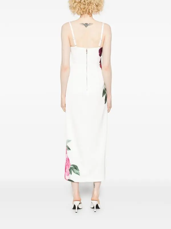 Alice + Olivia Printed Long Dress