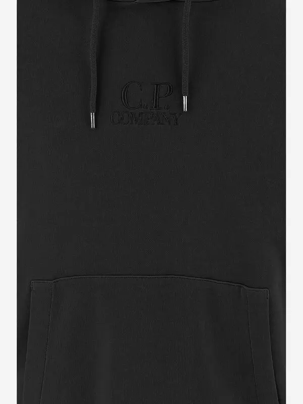 C.P. COMPANY Cotton Sweatshirt With Logo - Black