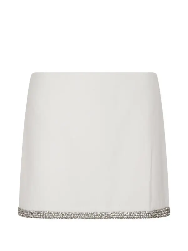 Alice + Olivia Mini Skirt - White