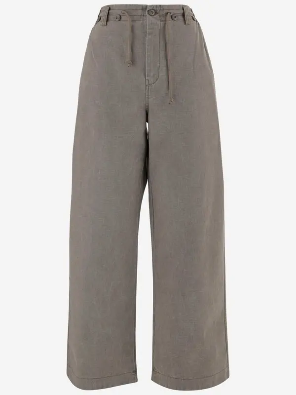 GOLDEN GOOSE Cotton Denim Jeans - Grey