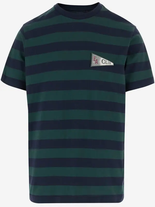 Emporio Armani Striped Cotton T-shirt