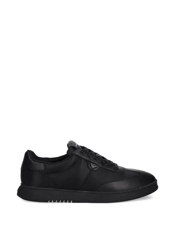 Emporio Armani Leather Low Top Sneakers