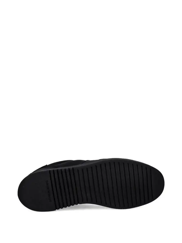 Emporio Armani Leather Low Top Sneakers