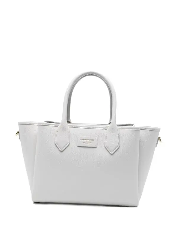 Emporio Armani Medium Shopping Bag - Light Grey