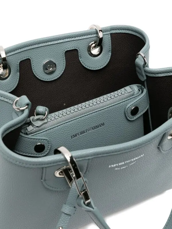 Emporio Armani Small Shopping Bag - Grey