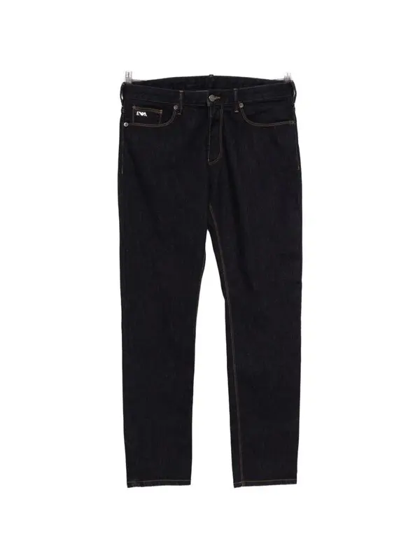 Emporio Armani Denim Cotton Jeans - Blue