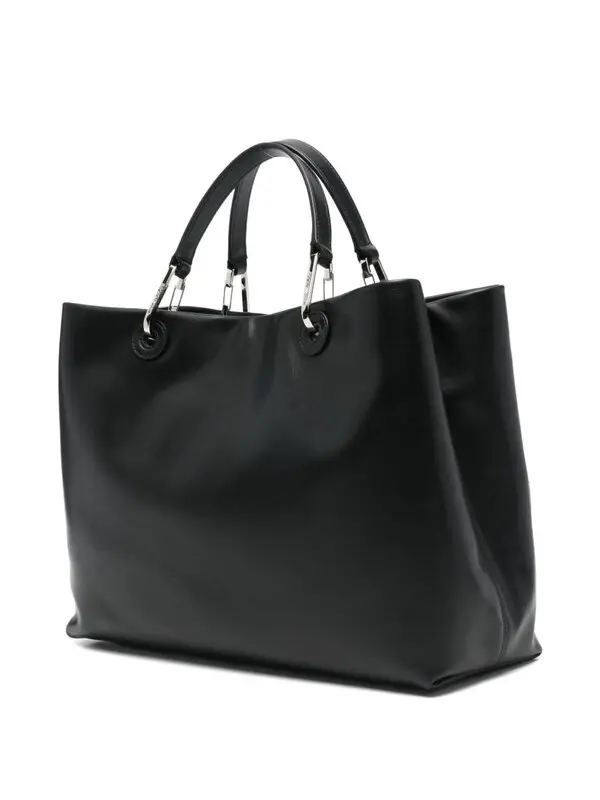 Emporio Armani Medium Shopper Bag - Black