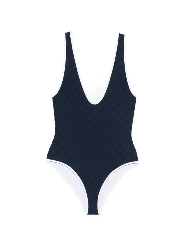 Gucci Gg Swimsuit - Blue