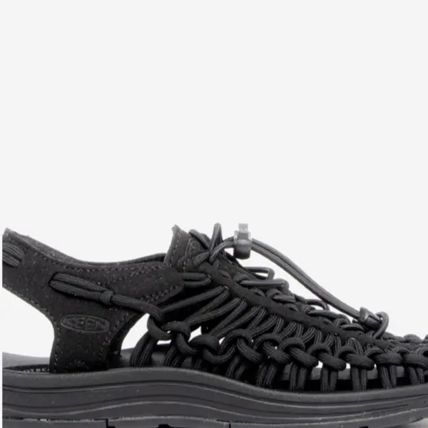 Keen Uneek Leather Sandals - Black