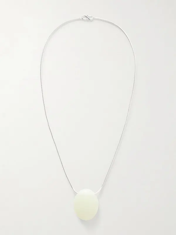 Lié Studio Julia Serpentine Necklace - Silver