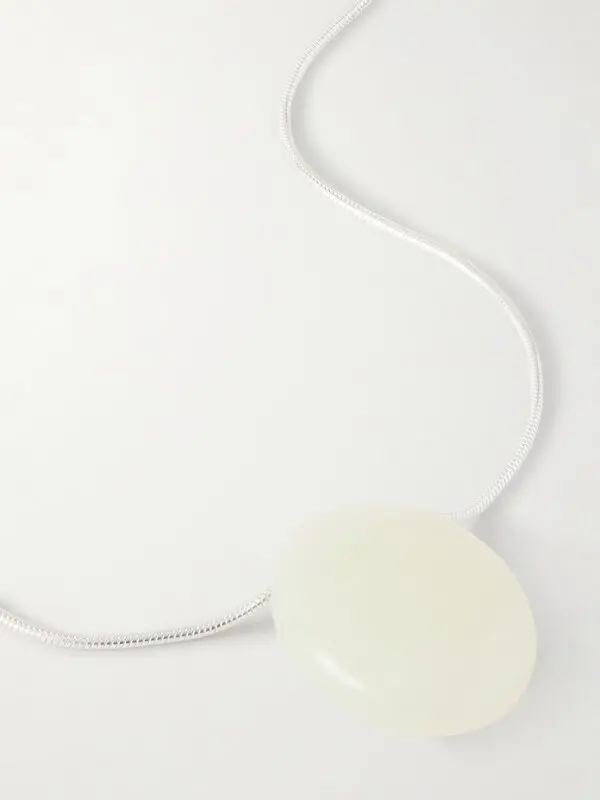 Lié Studio Julia Serpentine Necklace - Silver