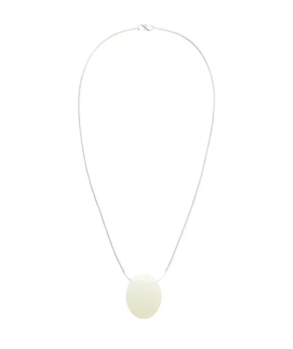 LIÉ STUDIO Julia Serpentine Necklace - Silver