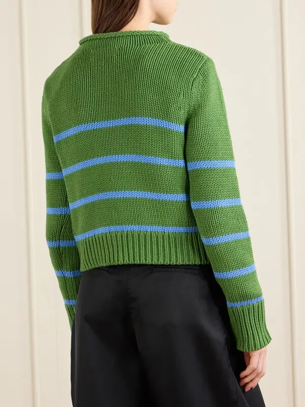 LA LIGNE Mini Marina Striped Cotton Sweater - Multi