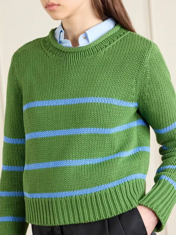 LA LIGNE Mini Marina Striped Cotton Sweater - Multi