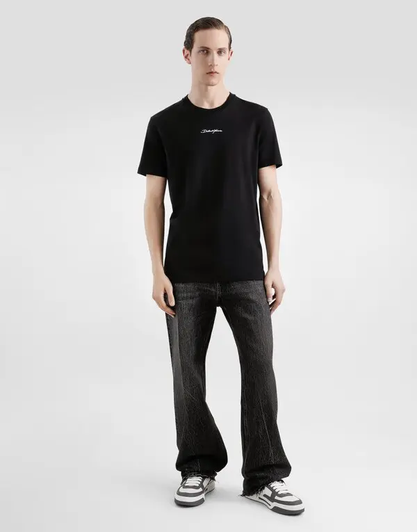 Dolce & Gabbana T-shirt M/corta Giro - Black