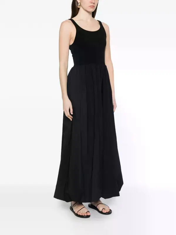 ELEH Sleeveless Pleated Dress
