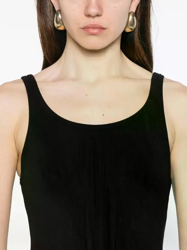 ELEH Sleeveless Pleated Dress