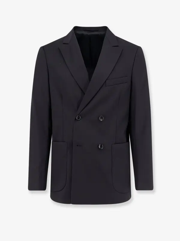 SEVEN GAUGE Light Wool Blazer - Black