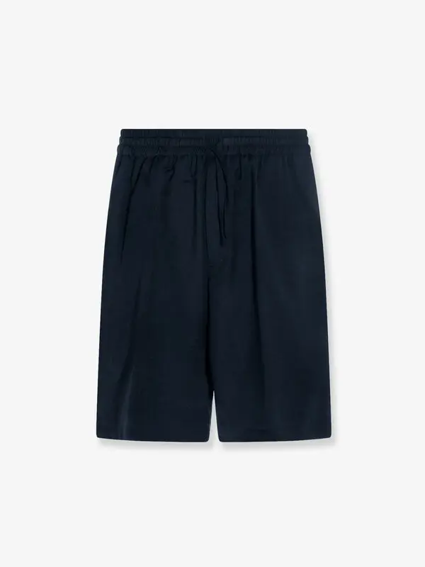 SEVEN GAUGE Light Wool Shorts - Blue