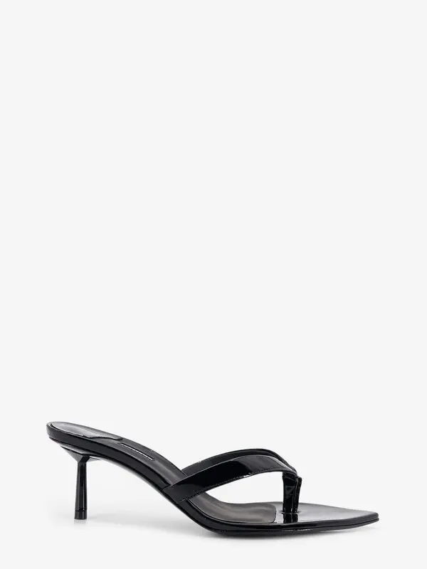 LE SILLA Gisele Patent Leather Thong Sandals