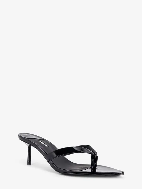 LE SILLA Gisele Patent Leather Thong Sandals