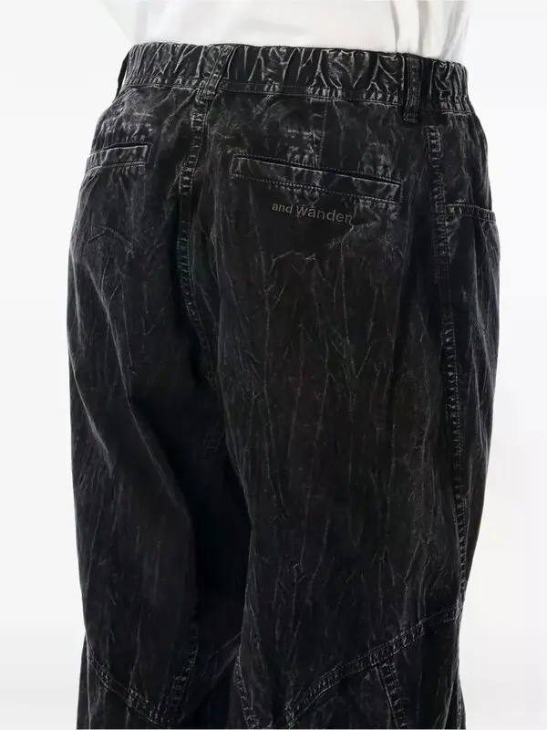 AND WANDER Elasticated-waistband Jeans