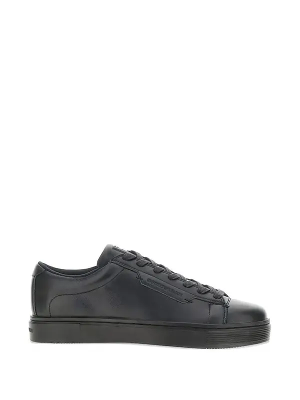 Emporio Armani Lace-up Sneakers - Black