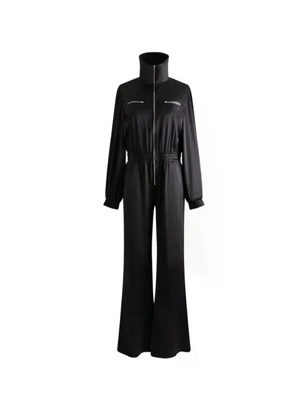 Fusalp Zip-up Flared Jumpsuit - Black