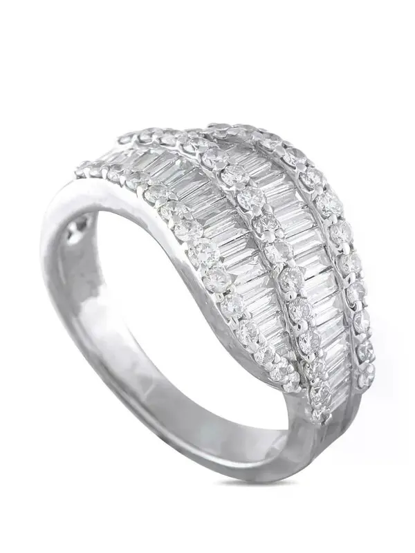 LB EXCLUSIVE 18k White Gold 1.33 Carat Diamond Ring - Silver