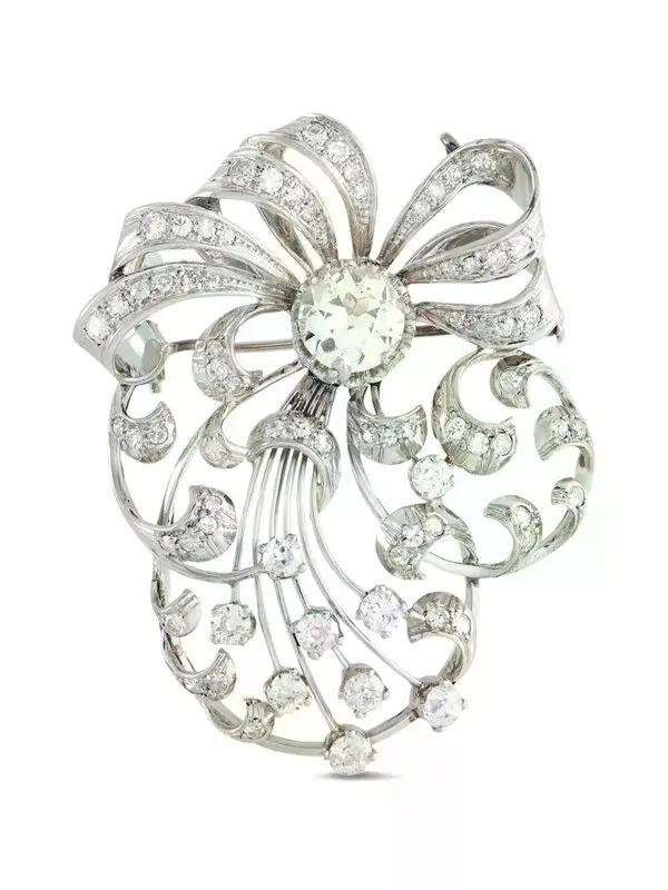 LB EXCLUSIVE Diamond Brooch - Silver