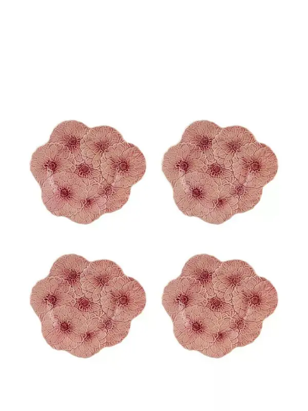 BORDALLO PINHEIRO Maria Flor Plate Set - Pink