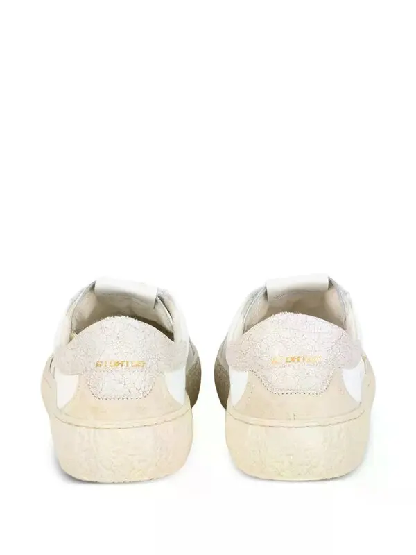 Stokton Crackle-effect Sneakers
