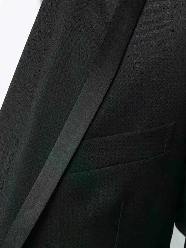 Tagliatore Three-piece Tuxedo - Black