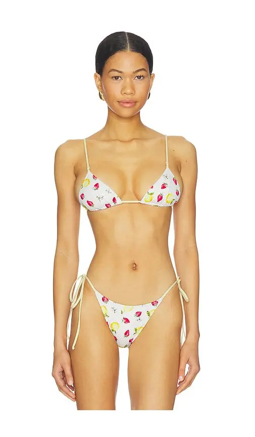 Frankies Bikinis Elena Bikini Top - Amalfi