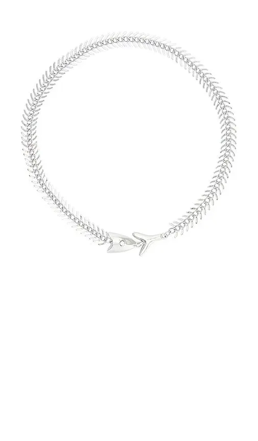 FRASIER STERLING X For Love & Lemons Off The Hook Necklace - Silver