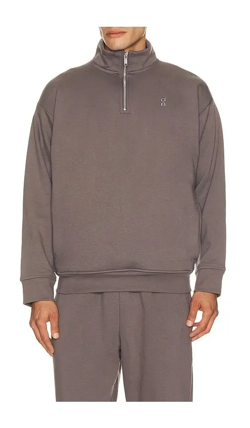 On Club Collective 1/4 Zip - Ember