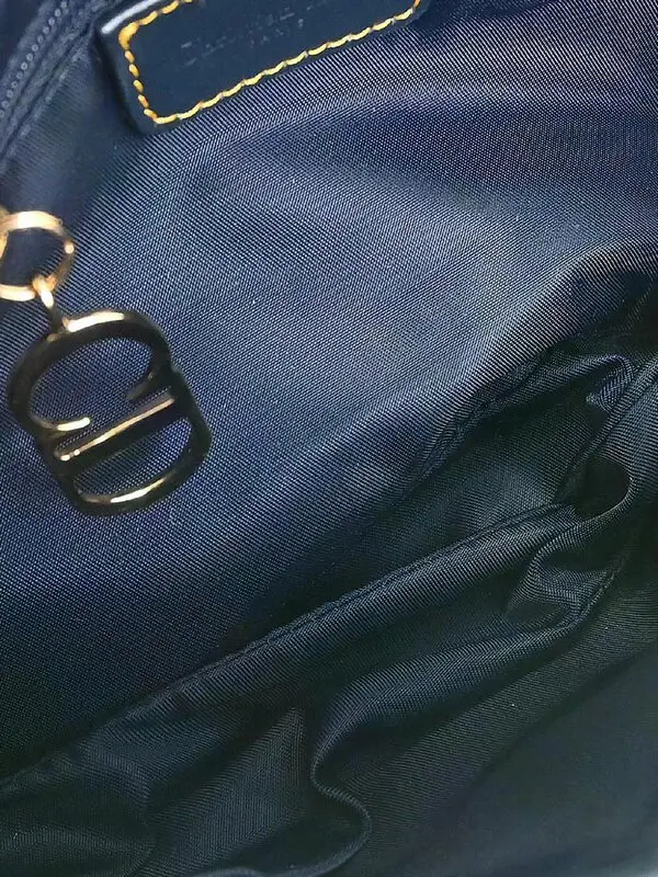 Dior 2002 Double Saddle Handbag - Blue