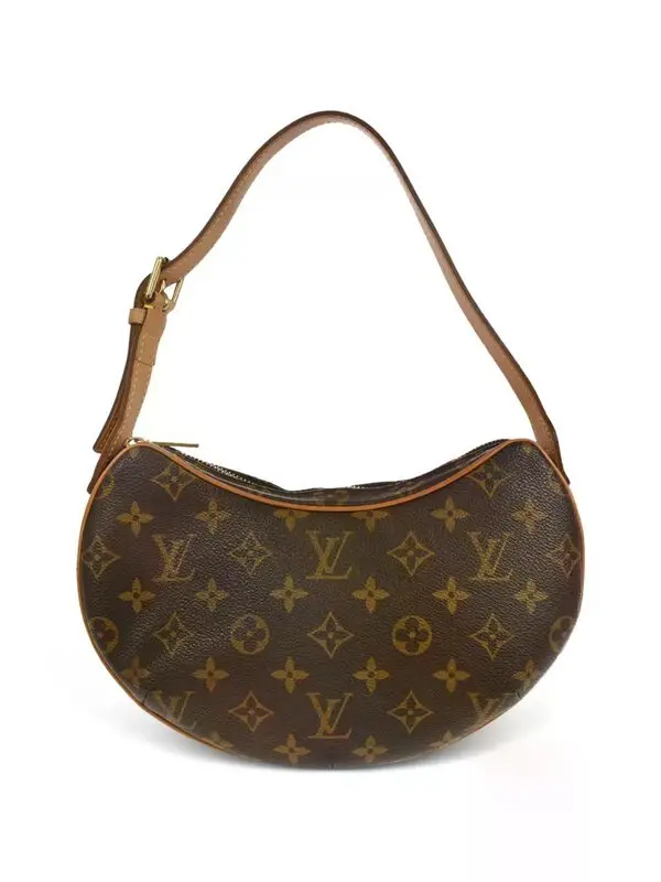LOUIS VUITTON 2002 Pm Croissant Monogram Shoulder Bag