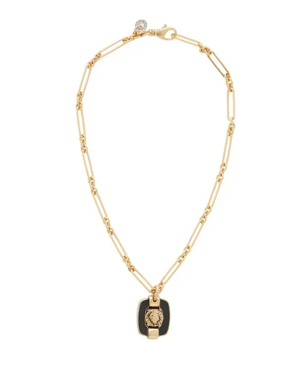 Maison Mayle Figura M -plated Enamel Necklace - Gold