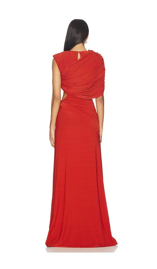 DEME BY GABRIELLA The Lisette Dress - Brick
