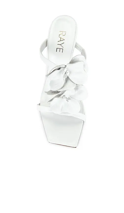 Raye Solana Stiletto Sandal With Floral Detail