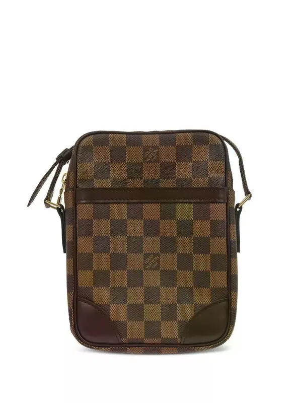 LOUIS VUITTON 2007 Danube Damier Ébène Shoulder Bag
